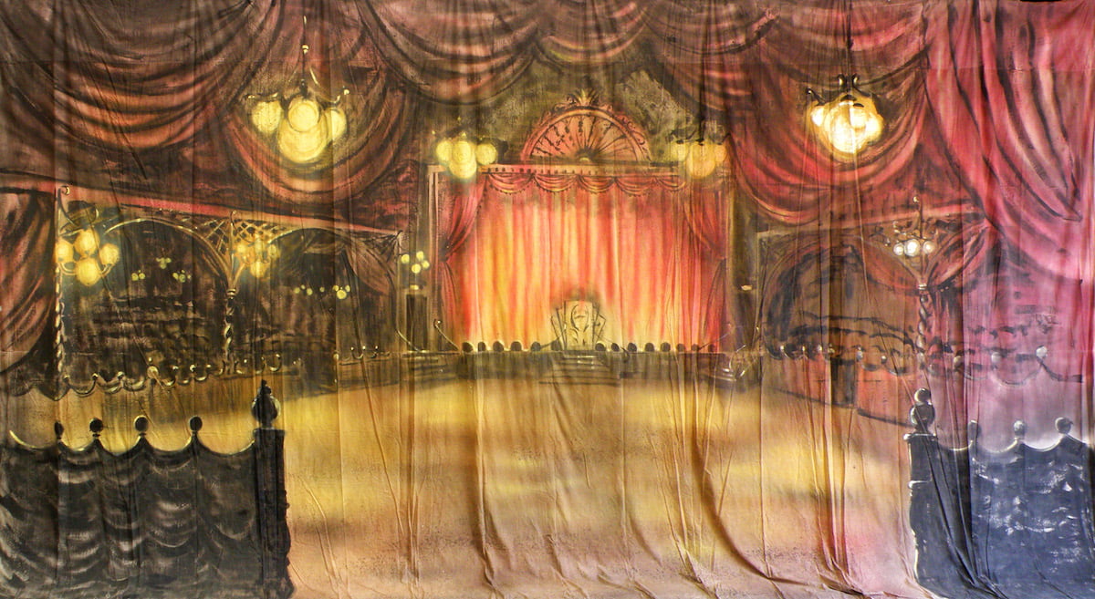 Castle Dungeon Canvas Theatre Backcloth | Thoroughly Theatre