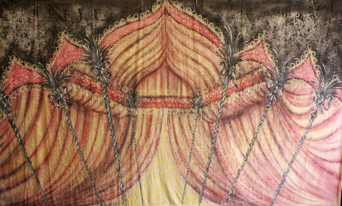 Beautiful Girl Calico Theatre Backcloth | Thoroughly Theatre