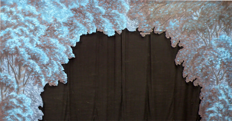 Magic Pool Calico Theatre Backcloth | Thoroughly Theatre