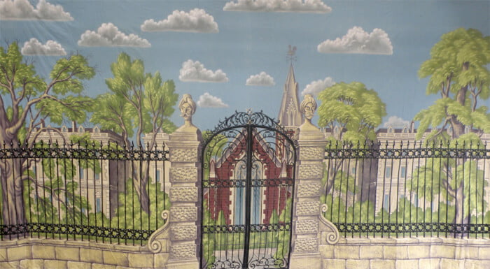 Regents Park Canvas Theatre Backcloth | Thoroughly Theatre